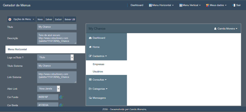 Menus Responsivos - Scriptcase (GD Menus) - Oportunidades - Scriptcase Low-code